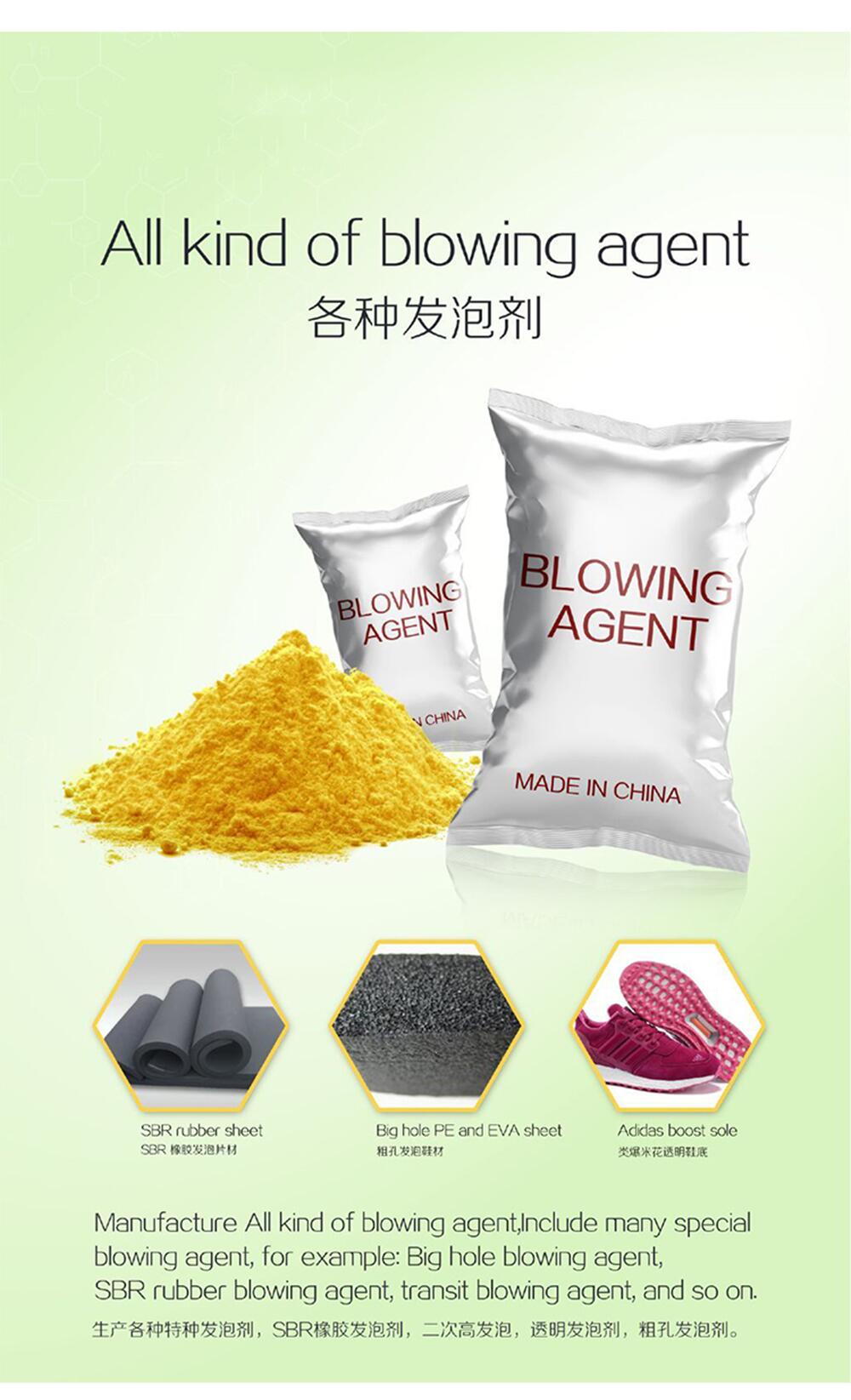 Azodicarbonamide - Blowing Agent for EVA Shoe Soles, Sport Equipment ...